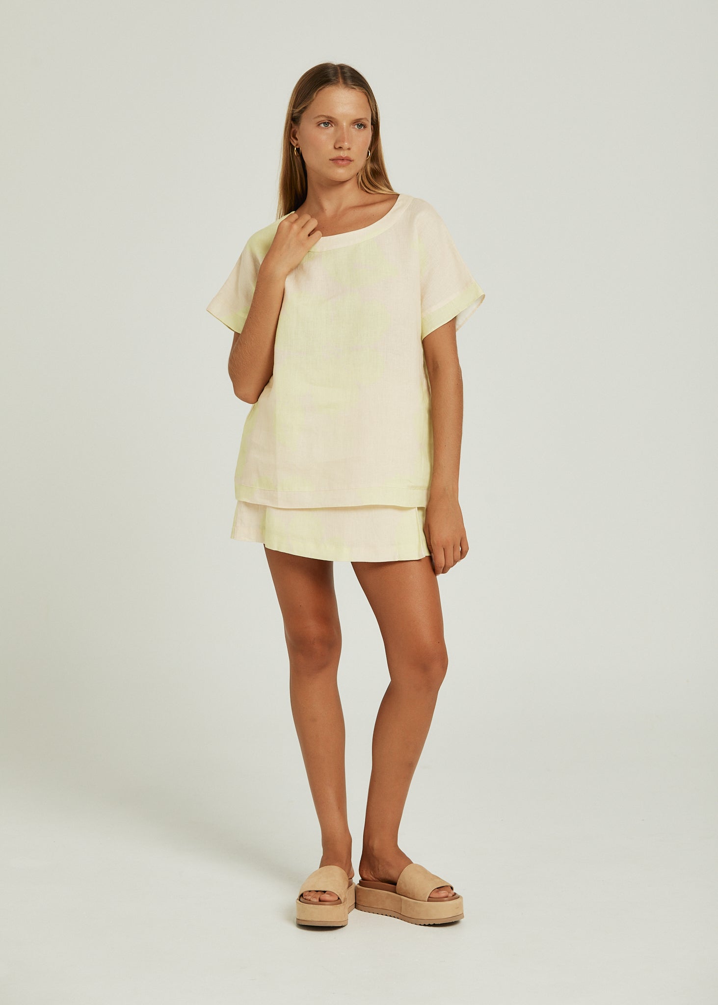 Elyse Top - Citrus Bloom