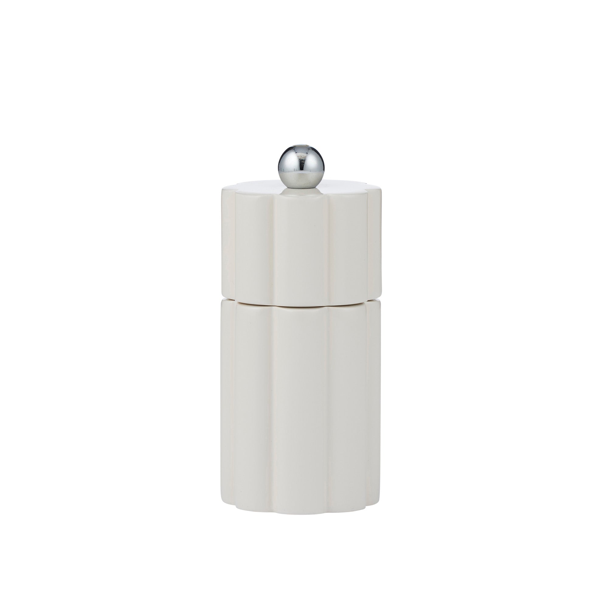 Omega Wood S&P Grinder 5x11.5cm Ivory